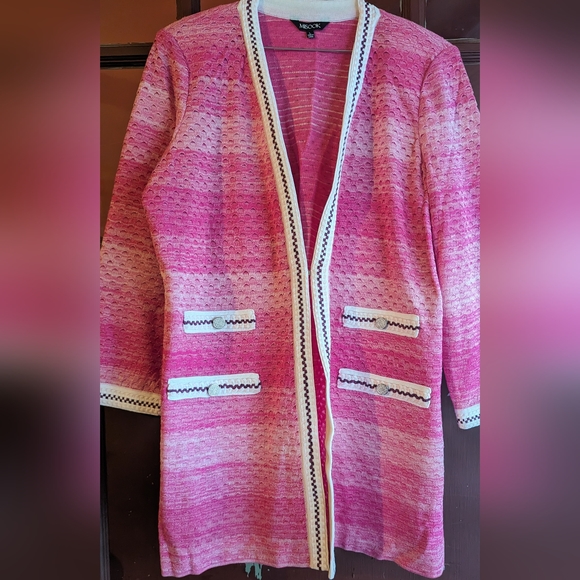 Misook | Sweaters | Barbie Pink Misook Cardigan | Poshmark